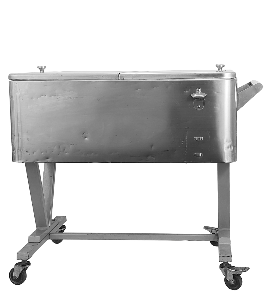 Stainless Ice Chest - All Occasions Party Rentals